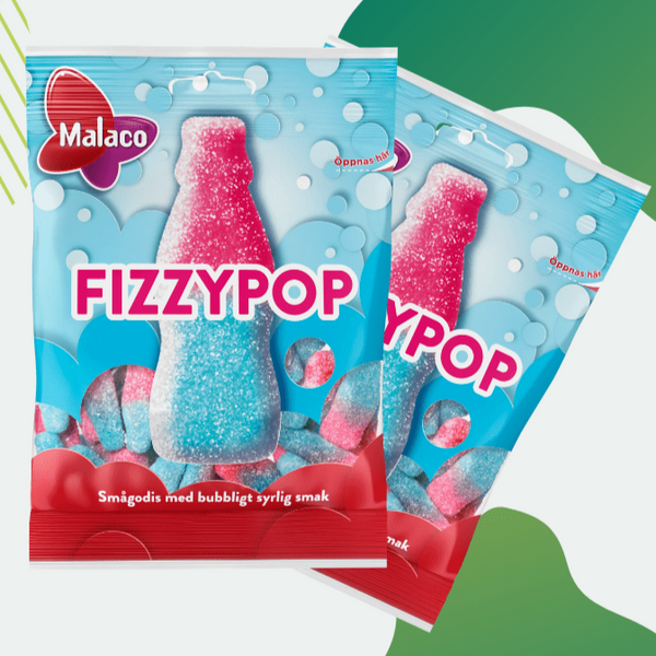 Swedish Candy Fizzy Pop Bottles - Nandy's Candy