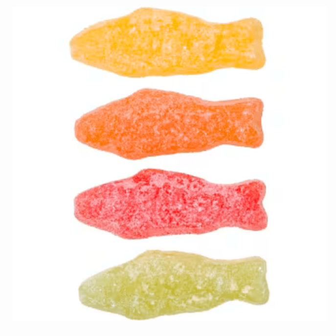 Swedish Candy - Malaco - Sourish Pastel Fish - Nandy's Candy
