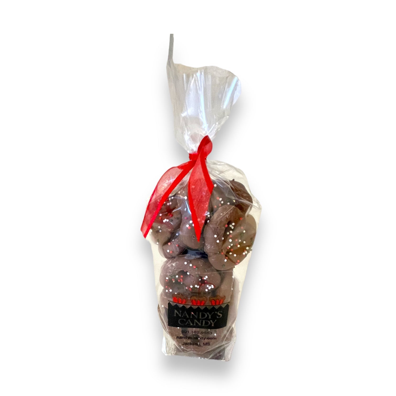 Chocolate Covered Mini Pretzels - Nandy's Candy